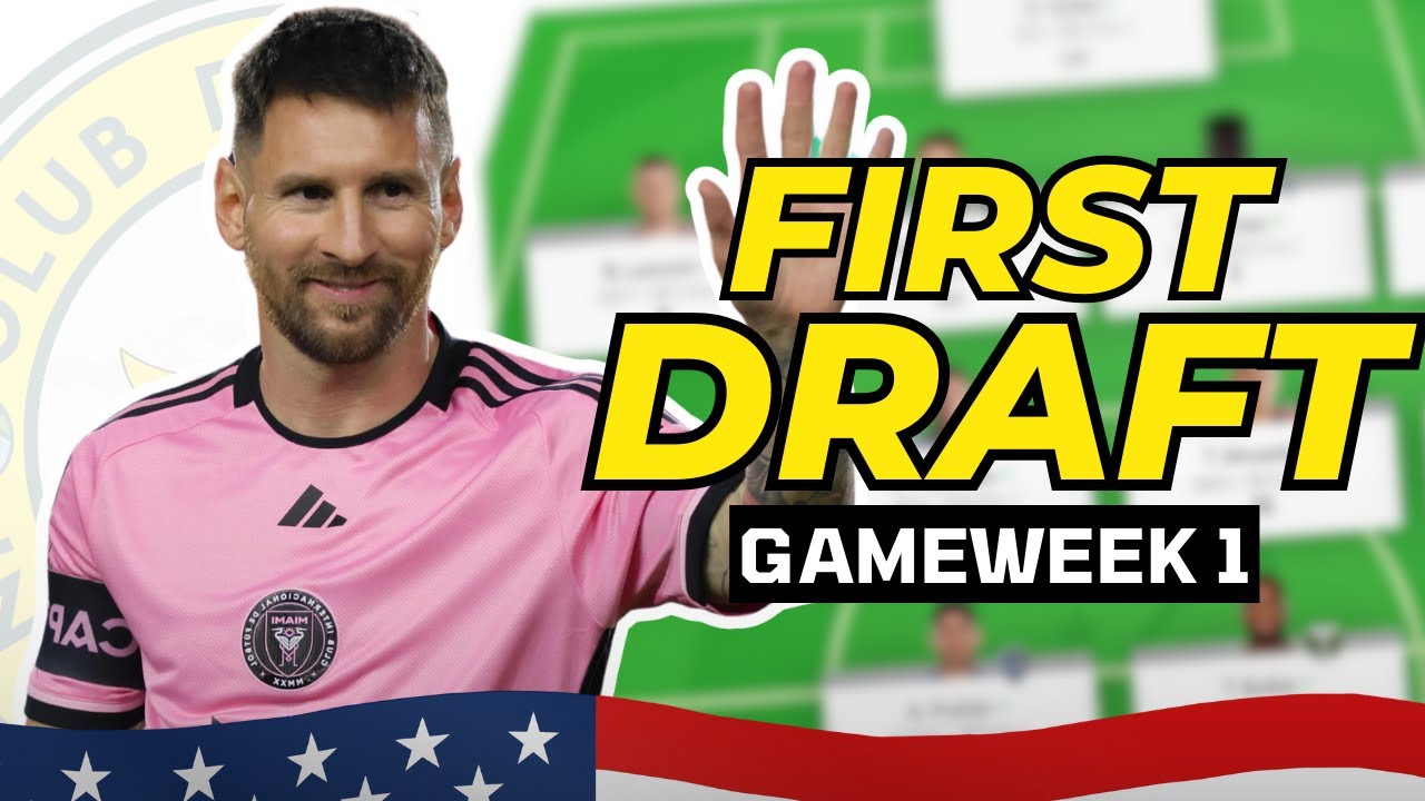 OUR FIRST DRAFT! | MLS Fantasy 2024 Game Week 1 - YouTube