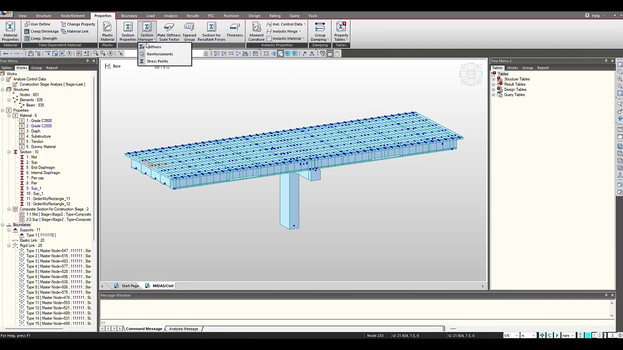 Bridge Design: Easy Definition of Reinforcement - YouTube