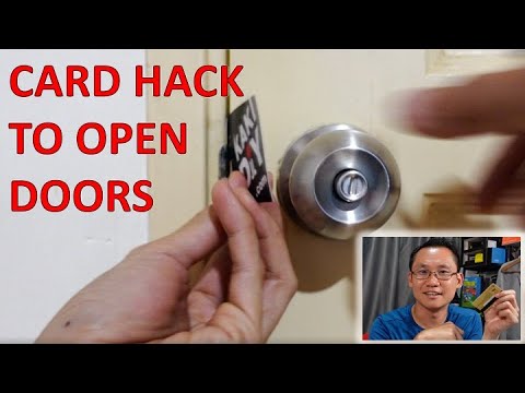 FIXHACKDIY - Open Doors using Credit Card - YouTube