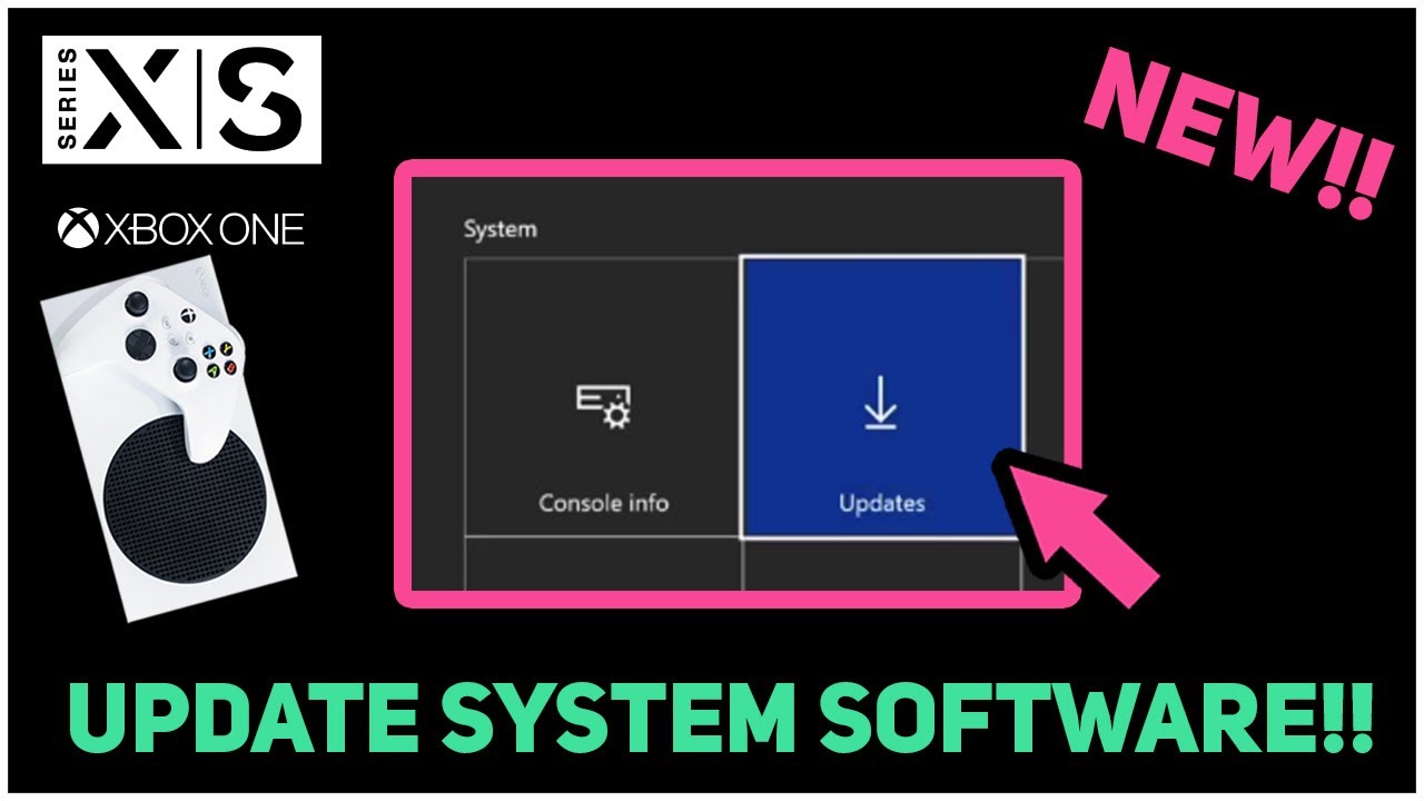 Xbox Series X S How to Update System Software New! - YouTube