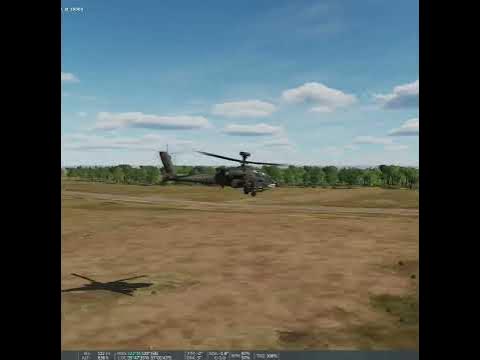 DCS #shorts - Haggis low level flying in his AH-64 2 - YouTube