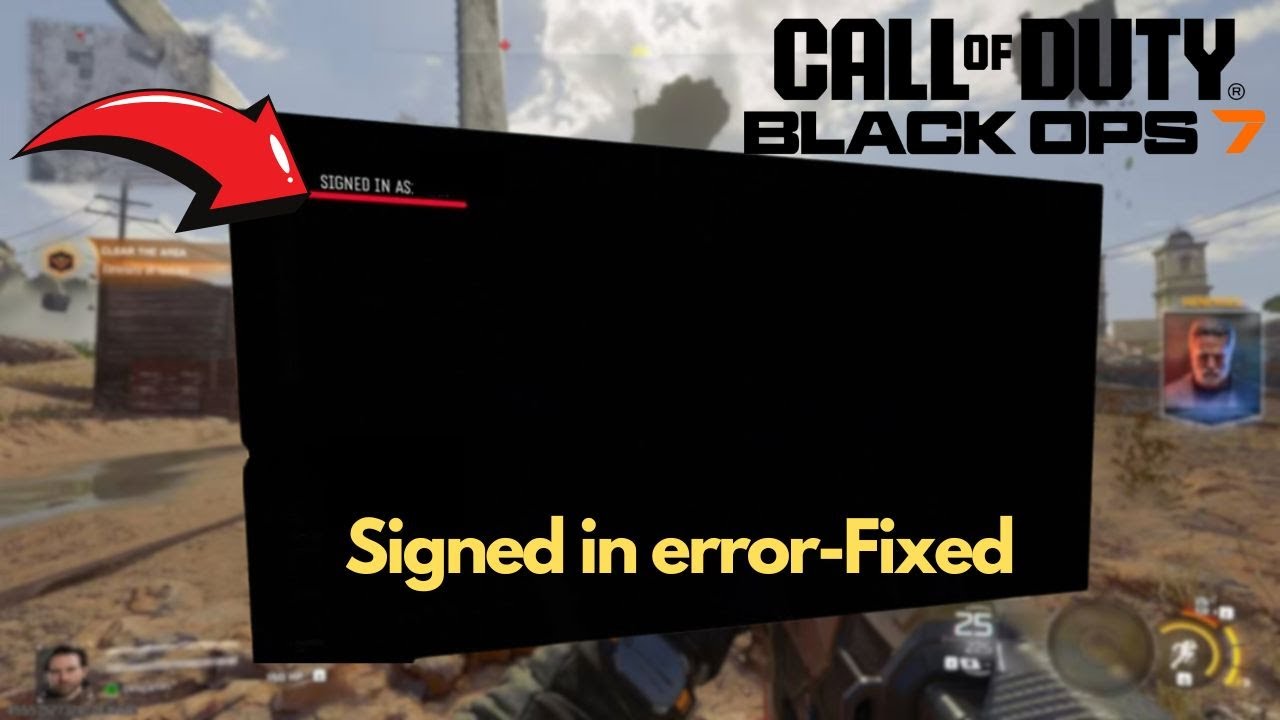 How to Fix Black Ops 7 Black Screen on Sign-In Screen (PC Fix) - YouTube