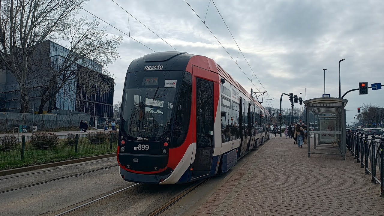 [MPK Kraków] Newag 126N Nevelo #RY899 - linia 10, kierunek Kurdwanów P ...