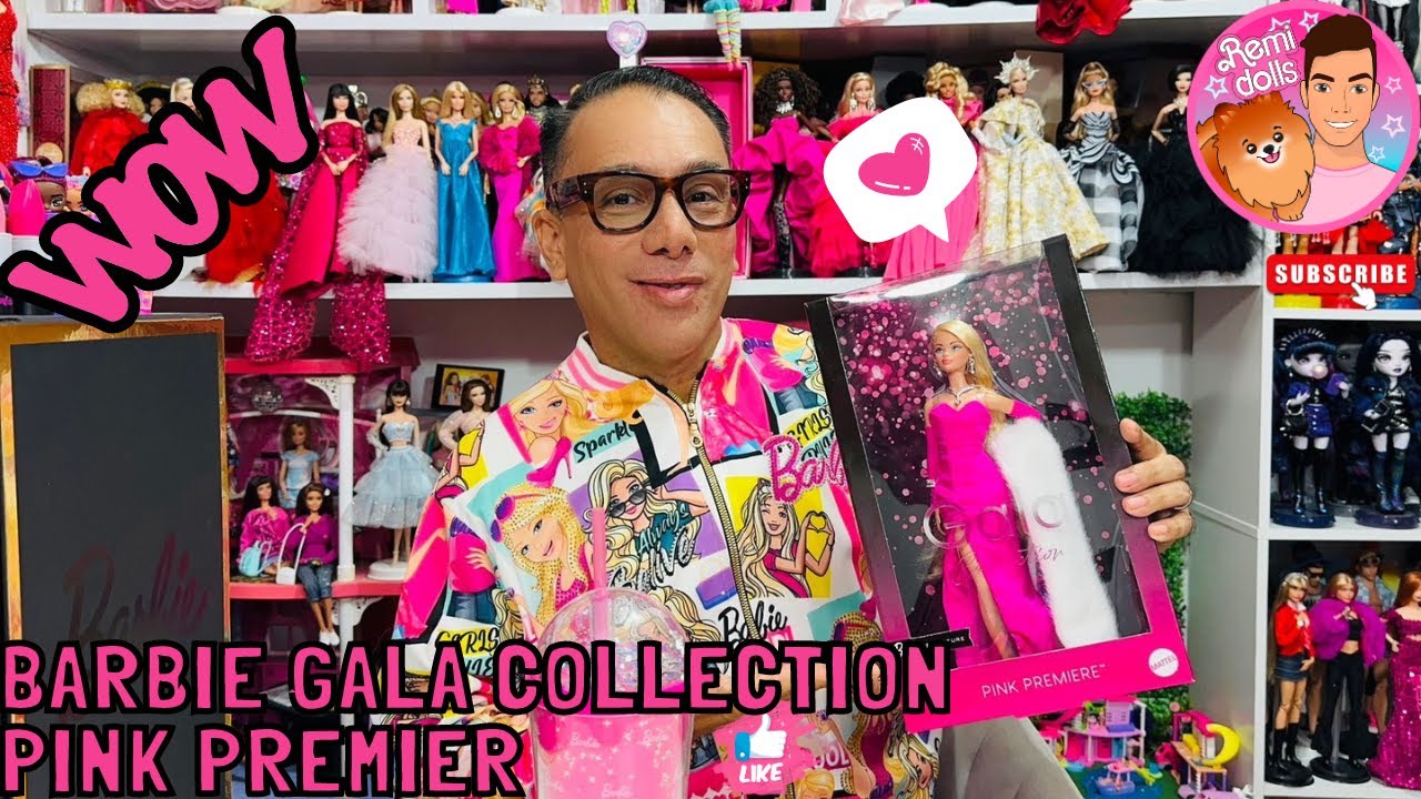 Barbie Gala Collection Pink Premier - YouTube