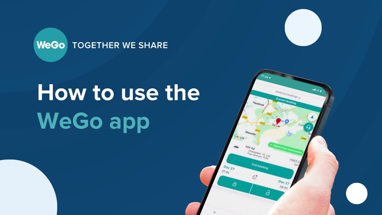 WeGo Carsharing App Instruction Video - YouTube