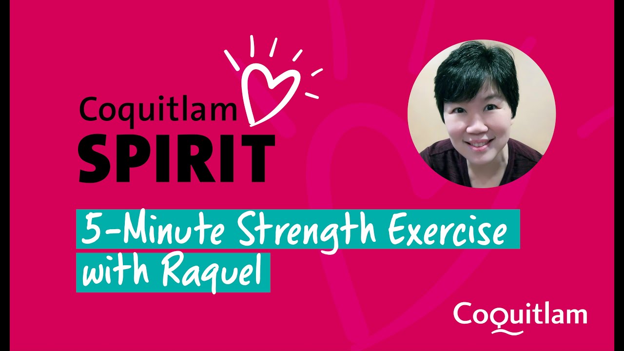 5-Minute Strength Exercise with Raquel - YouTube