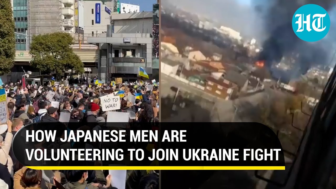 Japanese men answer Ukraine's call for help; Volunteer to join fight ...