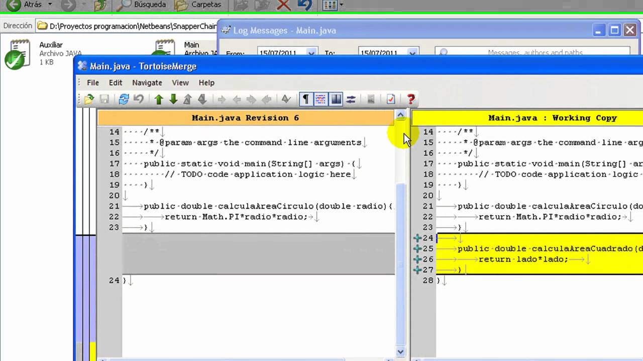 TortoiseSVN Tutorial uso local Parte 2 - YouTube