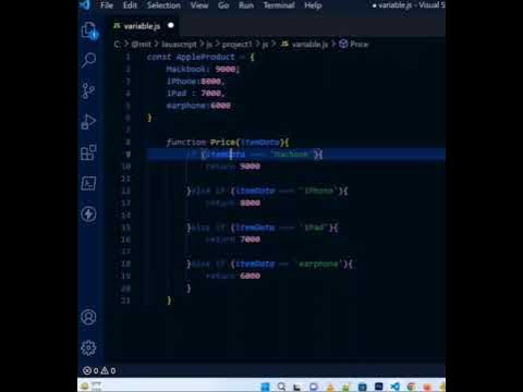 Remove multiple If else condition and add Object | #shorts | #javascript, #javascript_tutorial|# ...