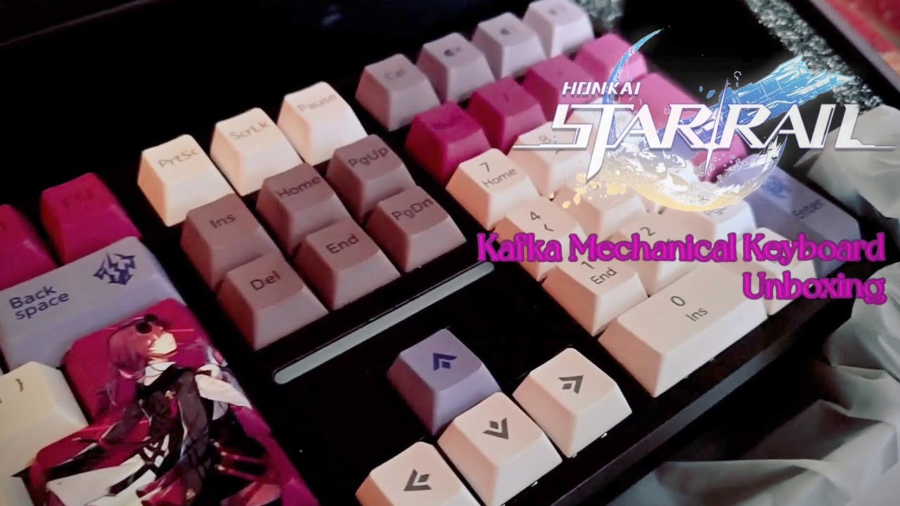 Unboxing: Mihoyo Official Honkai: Star Rail Kafka Mechanical Keyboard ...