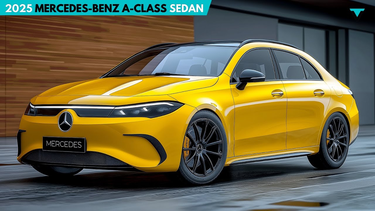 2025 Mercedes A-Class Sedan Revealed - The perfect small luxury sedan ...