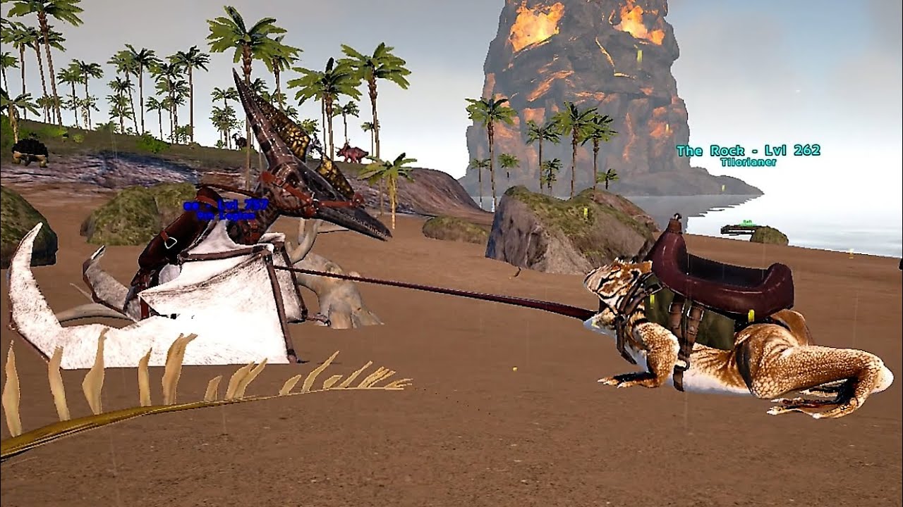 Ark Wingman Spectator S01 E17 THE ROCK [Ark Survival Evolved Annunaki ...