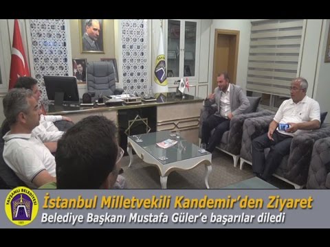 İstanbul Milletvekili Erkan Kandemir Belediye Başkanı Mustafa Güler'i Ziyaret Etti