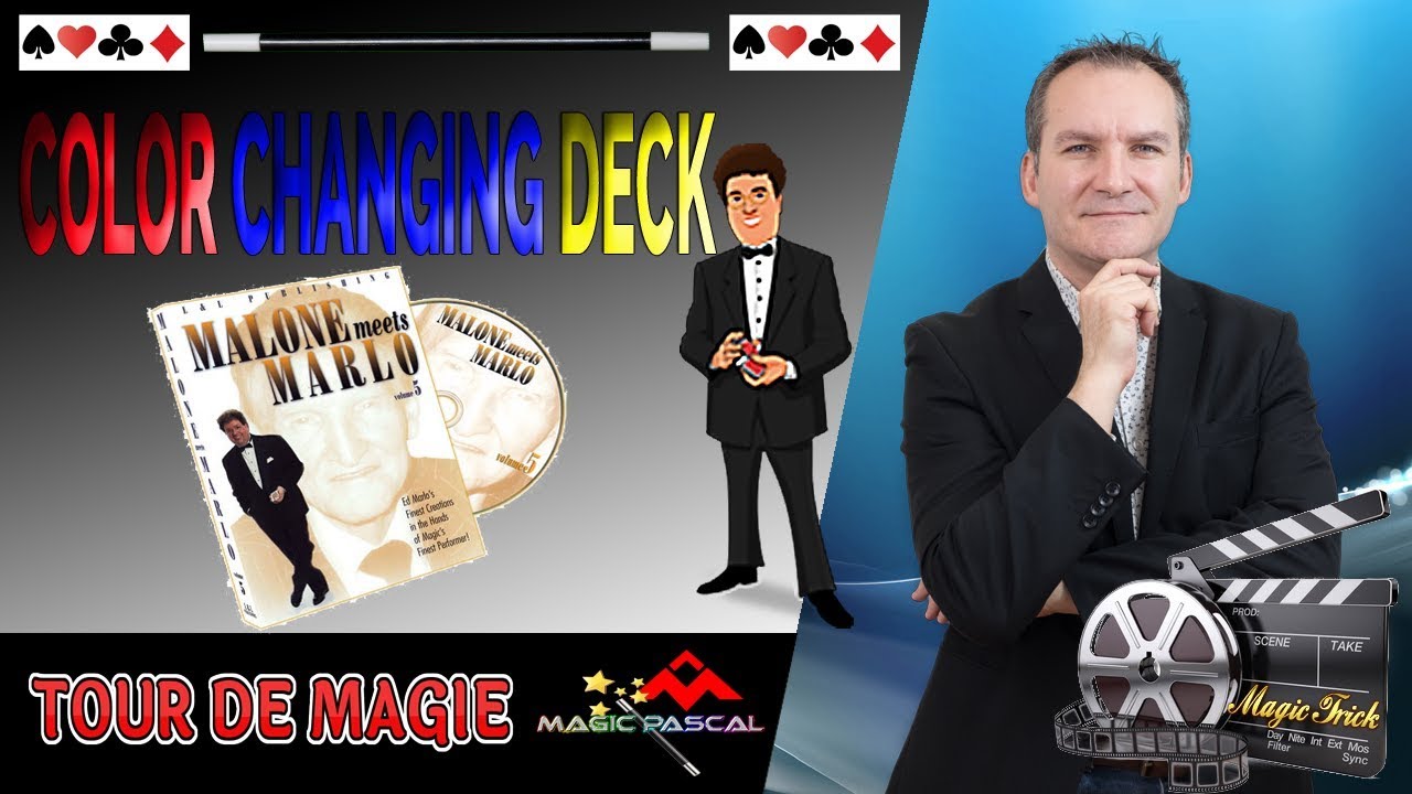 COLOR CHANGING DECK BY BILL MALONE { MAGIC TRICK } - YouTube