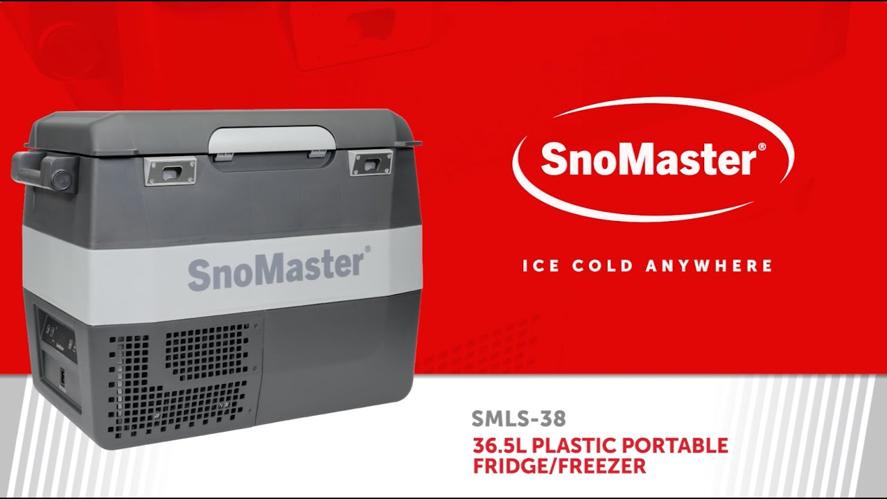 SnoMaster SMLS-38: 36.5L Plastic Portable Fridge/Freezer - YouTube