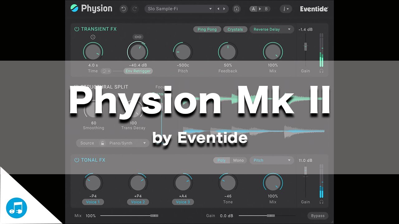 Eventide Physion Mk II | 原子レベルのソニックコントロール - YouTube