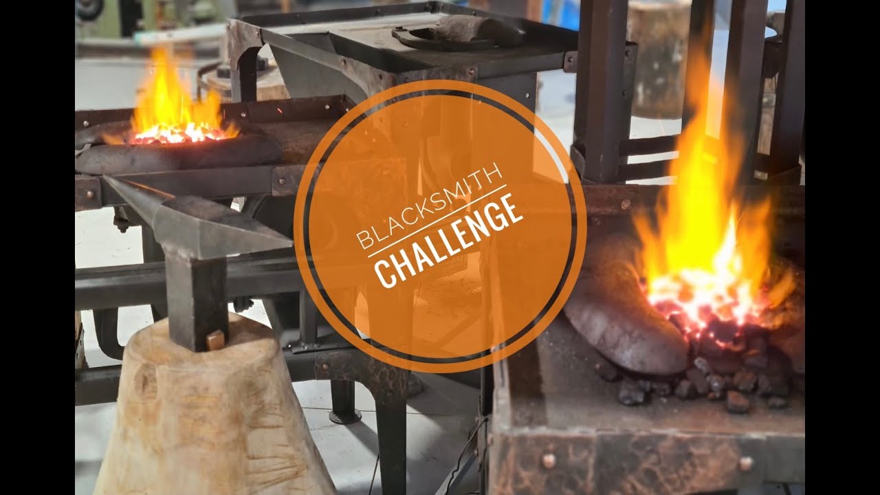 BLACKSMITH CHALLENGE - dva kováři v jedné kovárně - YouTube