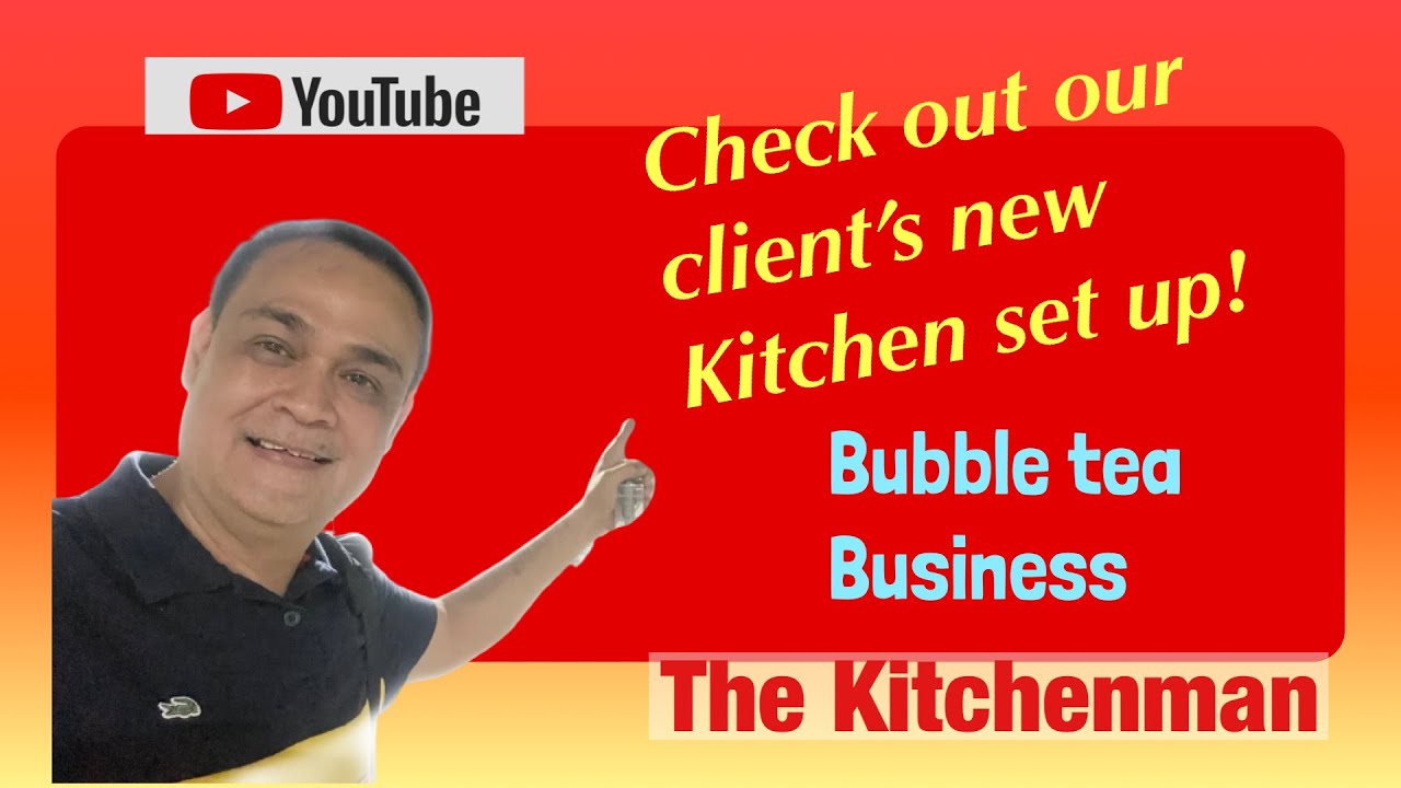 Stainless Kitchen equipment supply & installation for a Bubble Tea ...