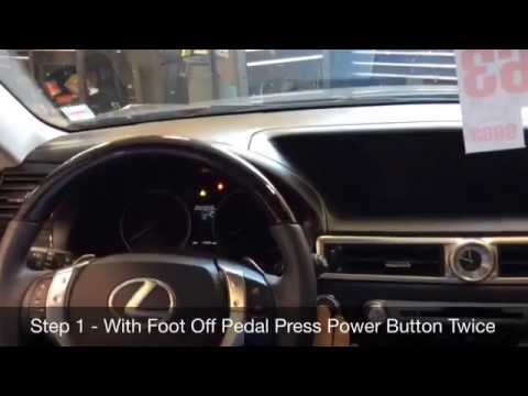 How To Reset Maintenance Required Light On Lexus - YouTube