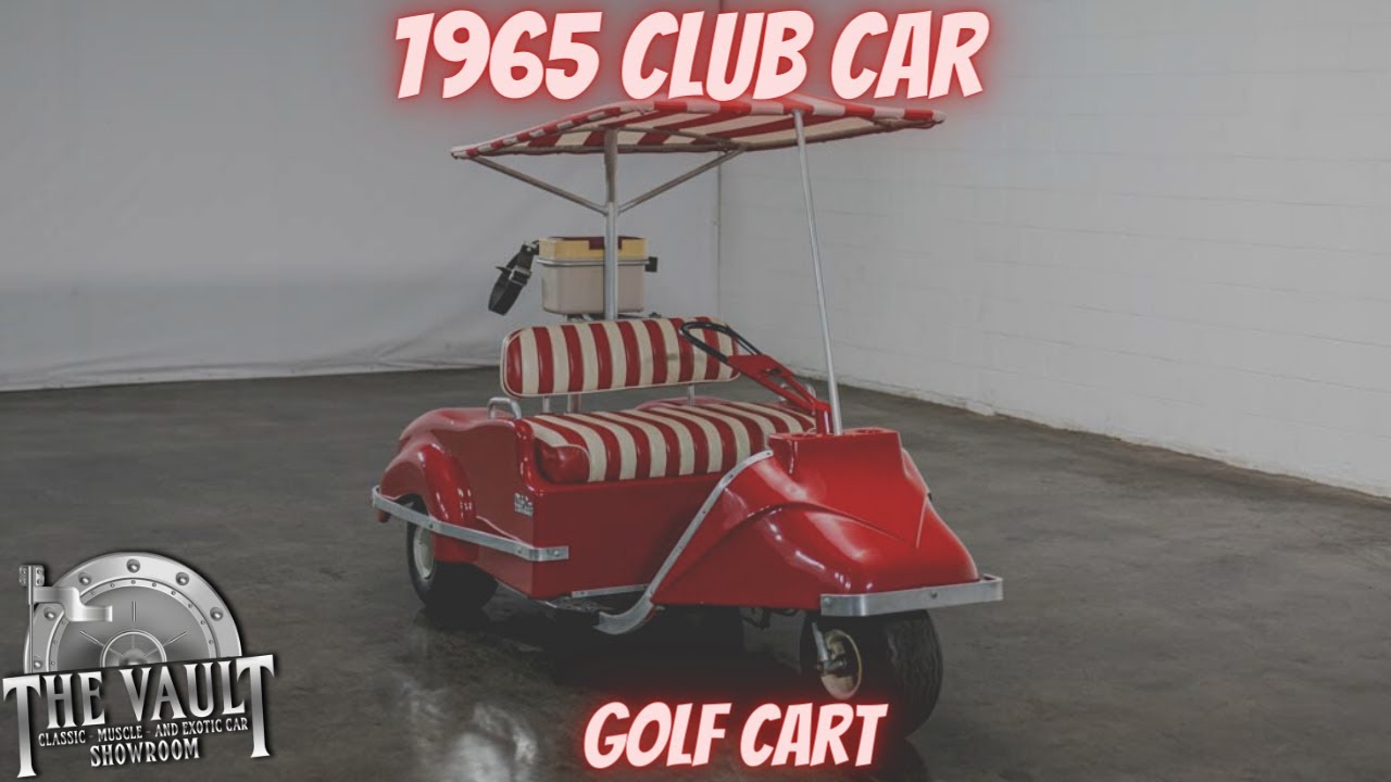 1965 Club Car Golf Cart - YouTube