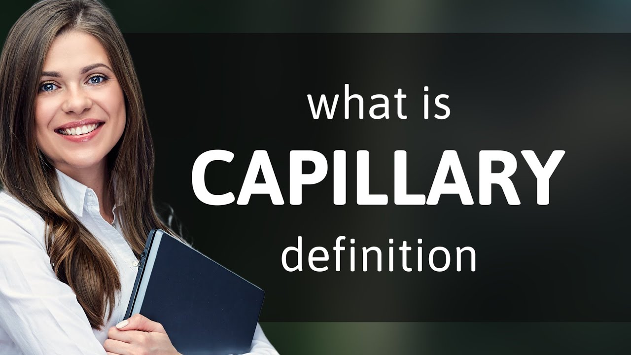 Capillary — definition of CAPILLARY - YouTube