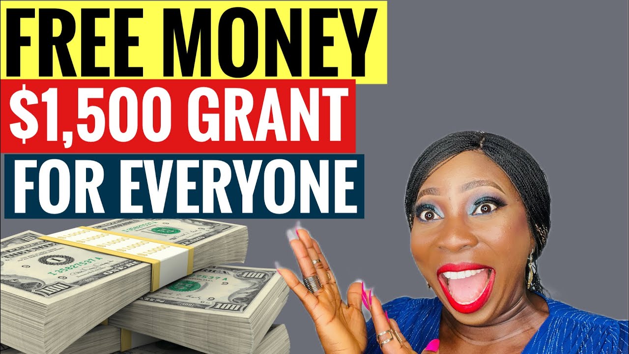GRANT money EASY $1500! 3 Minutes to apply! Free money not loan - YouTube
