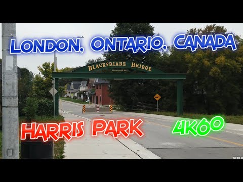 Walking through Harris Park in London, ON - YouTube