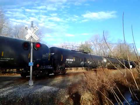 NS 36T at Walnutport around 8:35AM, 1/13/2018 - YouTube