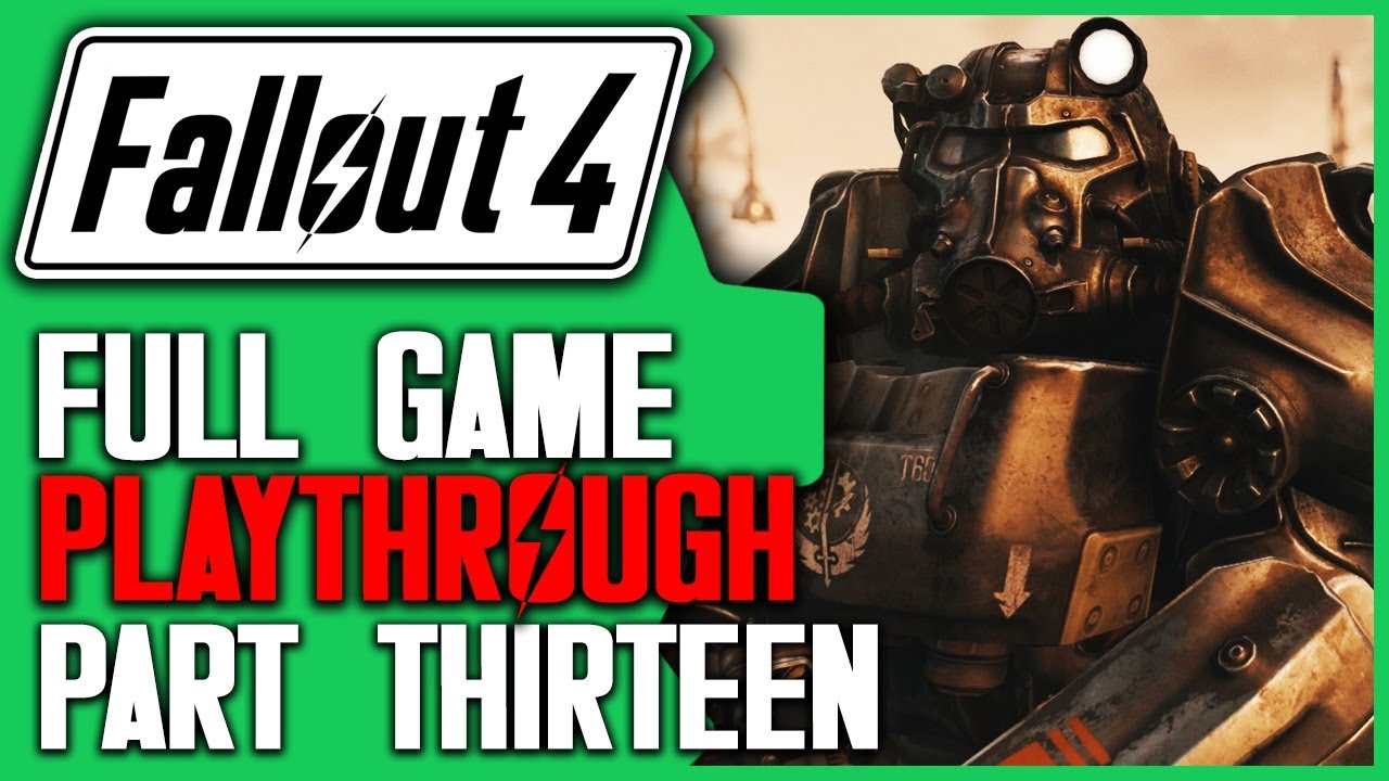 BIGGEST DECISION YET - Fallout 4 Full Playthrough #13 - YouTube