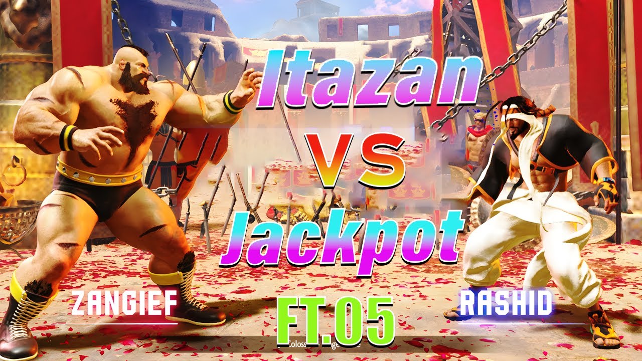 Street Fighter 6 π₯ Itazan Zangief Vs Jackpot Rashid π₯ Ft 05 Youtube