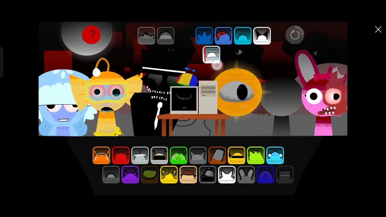 Sprunki: Almost every Character in Sprunki Retake (Horror version ...