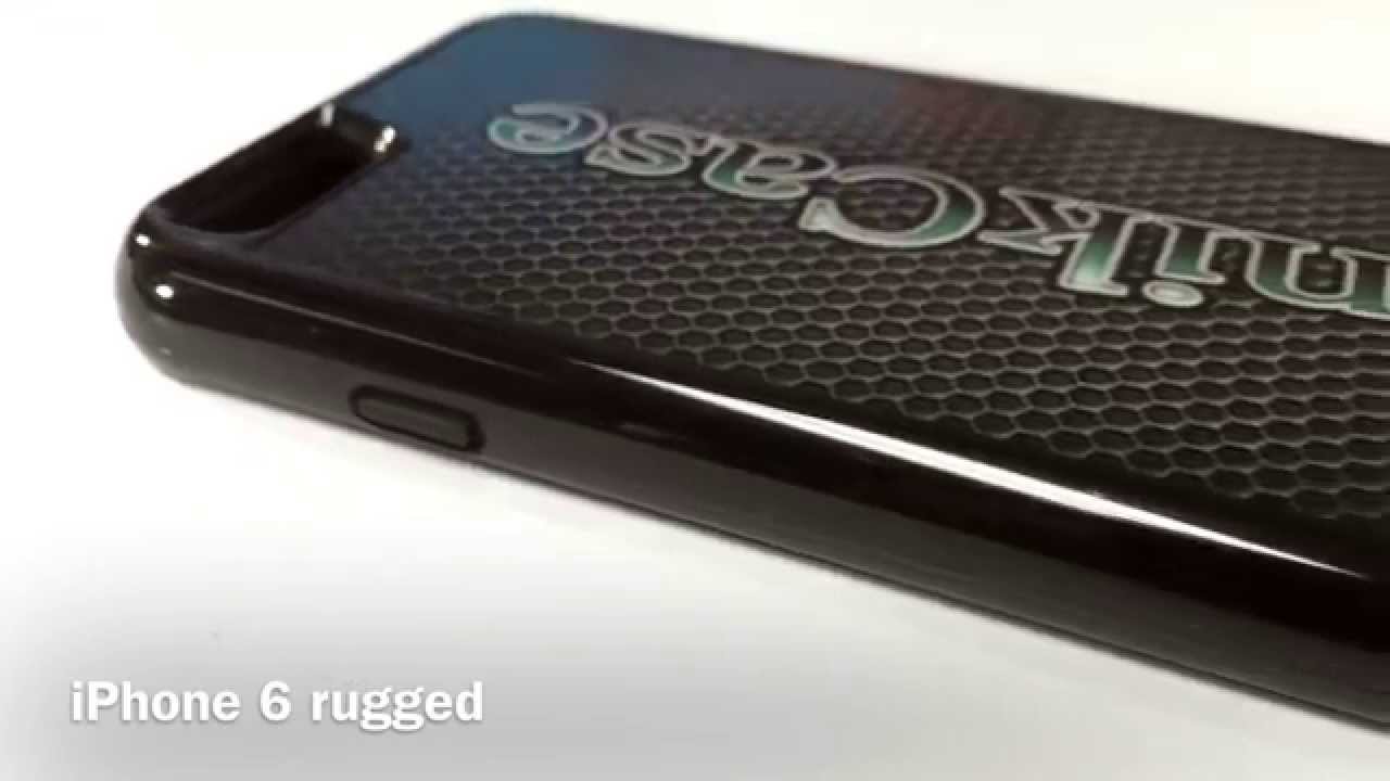 How to Create your own iPhone 6 Rugged custom case with UnikCase - YouTube
