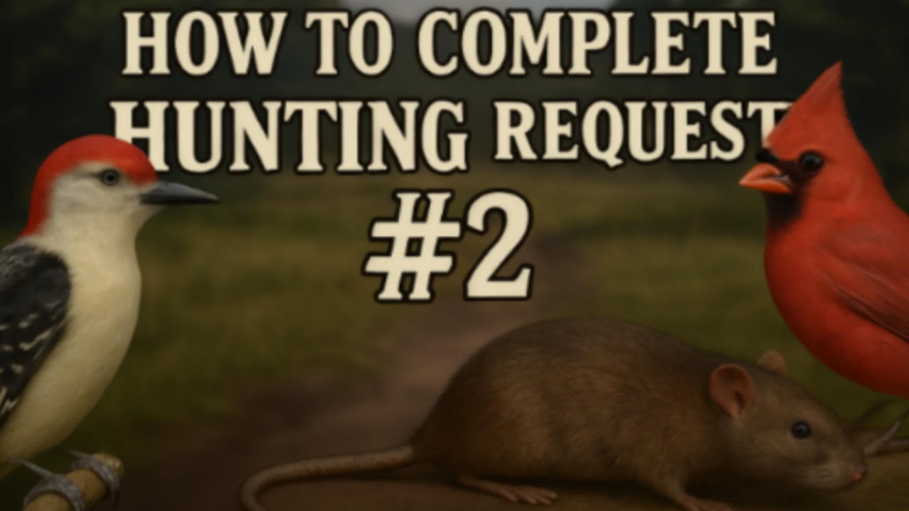 How to Complete Hunting Request #2 in RDR2 😍 – Cardinal, Rat ...