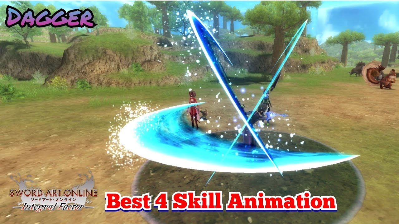 SAOIF : My Best Dagger Skill Animation - YouTube