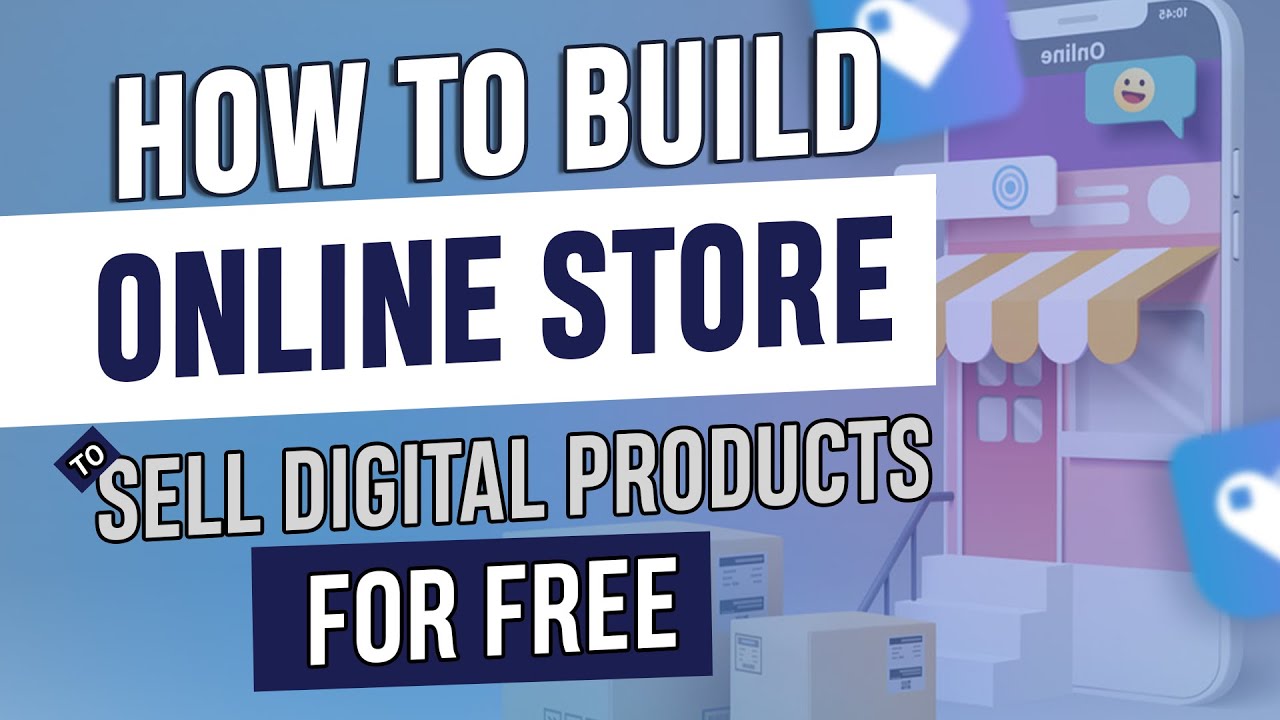 How to build an online store to sell digital products for free - Payhip tutorial 2025 - YouTube