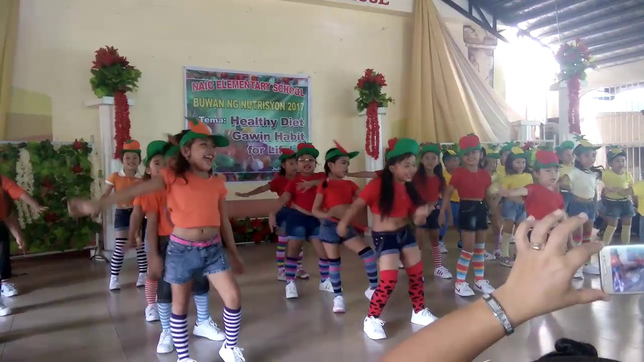 nutrition month dance!!! - YouTube