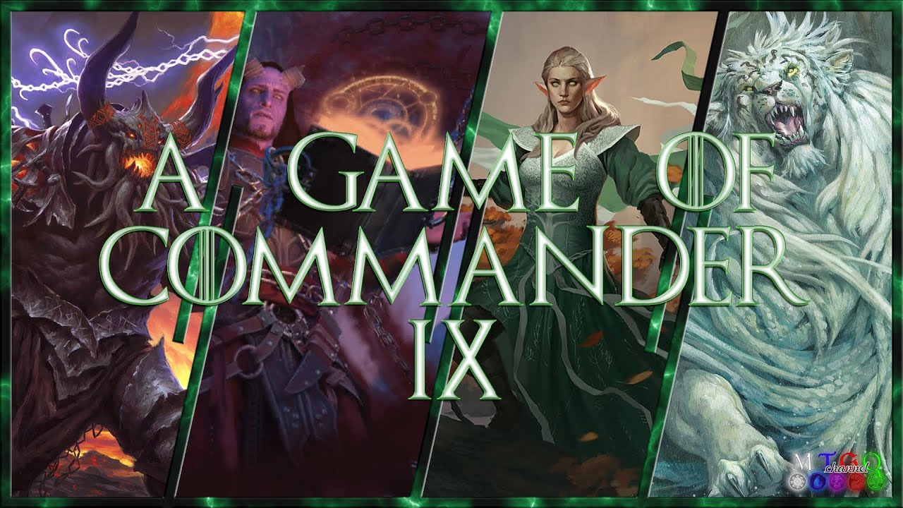 A Game of Commander #9 | #Magicthegathering - YouTube
