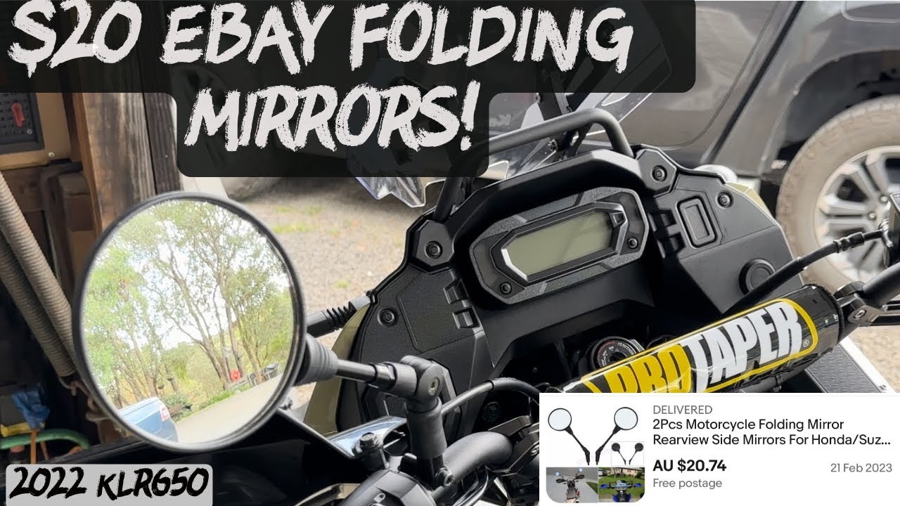EBay mirrors install - are they any good ? - YouTube