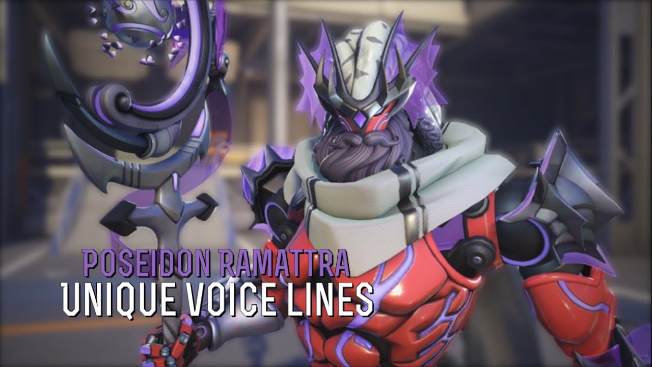 Poseidon Ramattra’s Unique Voice Lines - YouTube