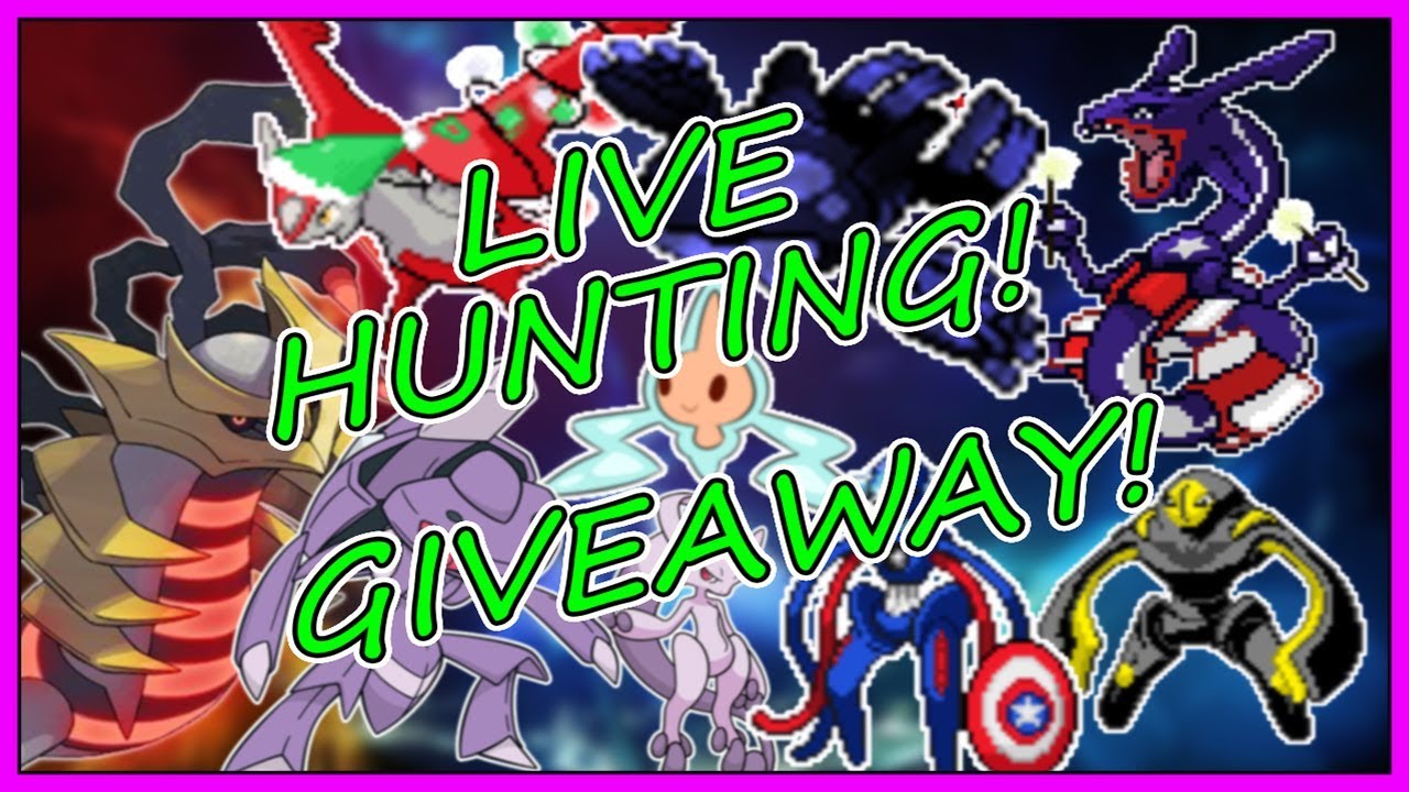 *LIVE* HUNTING AND GIVEAWAY | PROJECT: POKEMON | ROBLOX - YouTube