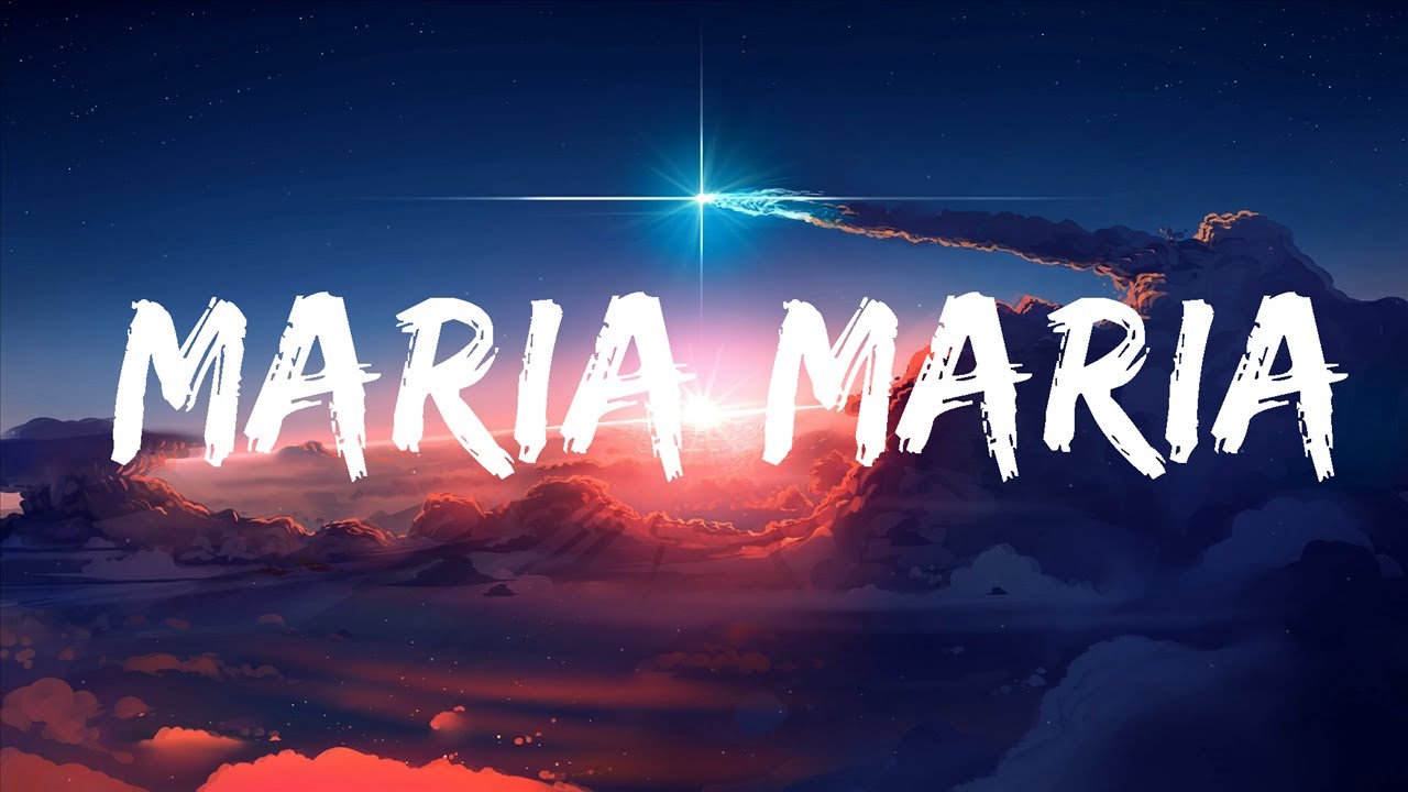 Santana - Maria Maria (Lyrics) ft. The Product G&B Lyrics Video - YouTube