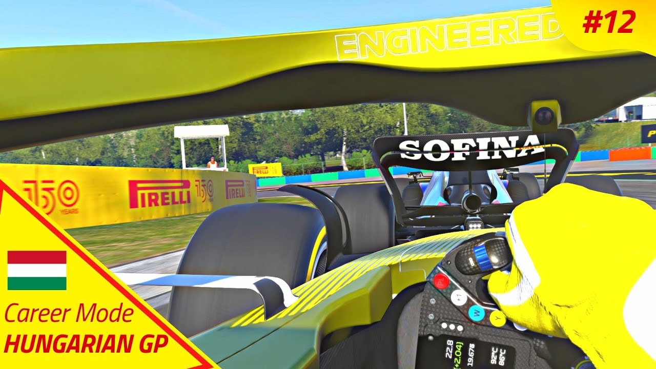 F1 22: Fighting Hard | Episode 12: F1 22 My Team Hungarian GP ...