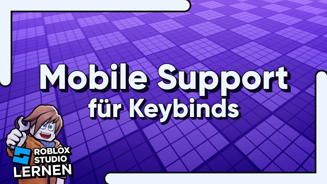 Mobile Support für Key Binds leicht gemacht! | Roblox Studio Lernen ...