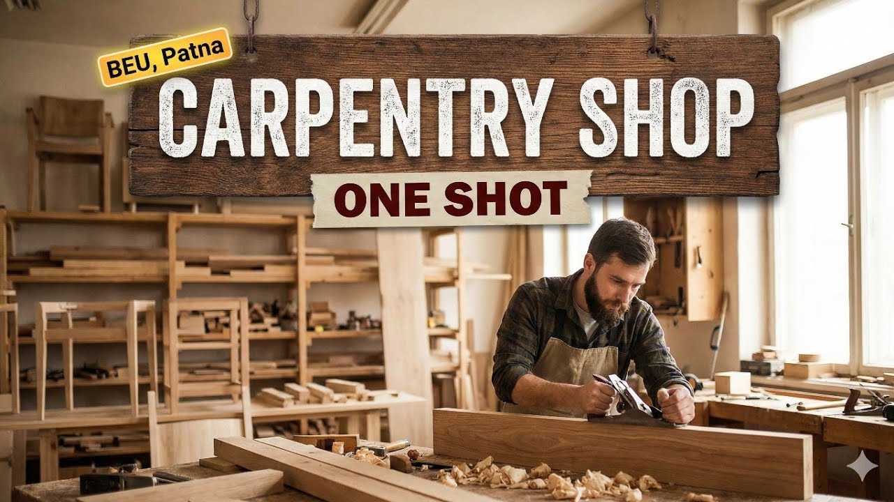 WMP II Carpentry Revision II 1st Semester II 2nd Semester II BEU - YouTube