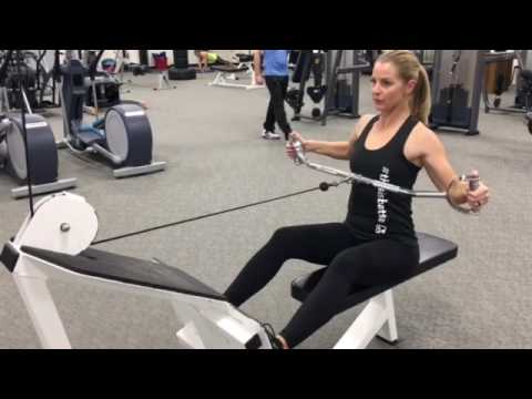 Wide Grip Seated Cable Rows - YouTube