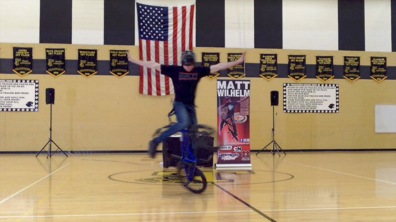 Matt Wilhelm's Anti-Bullying School Assembly Program - YouTube
