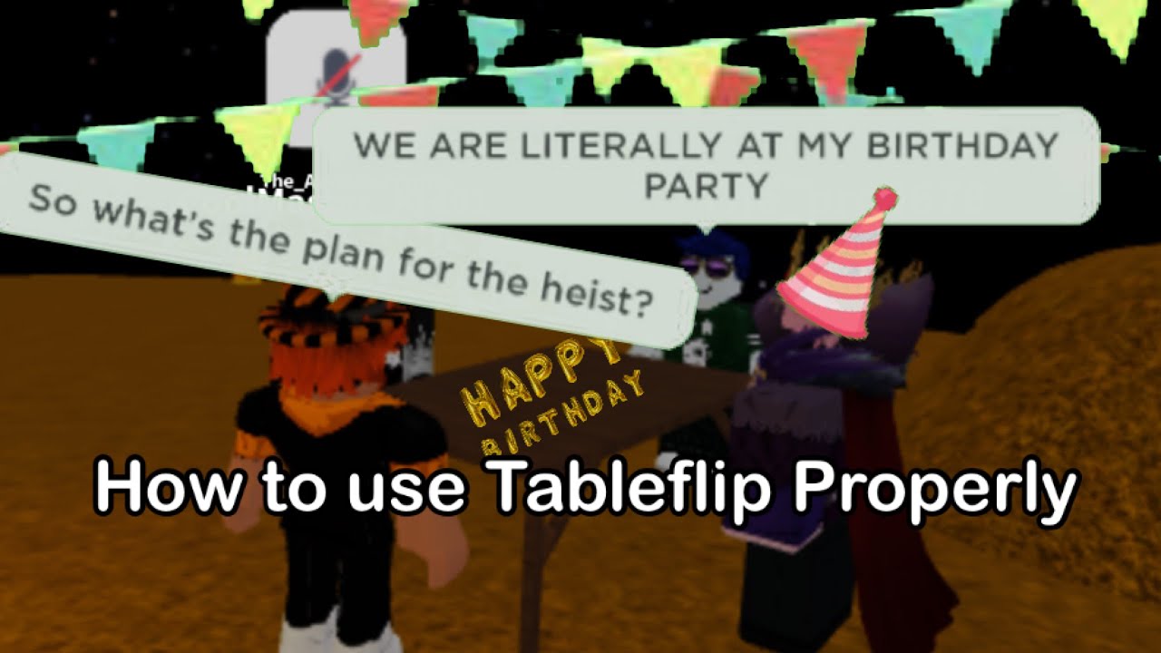 HOW TO USE TABLEFLIP PROPERLY [Roblox Slap battles] - YouTube