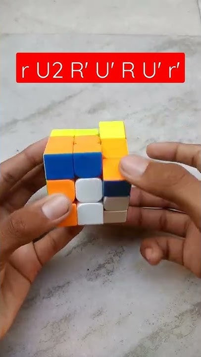 Rubik's Cube Easy Advanced Oll Algorithm! - YouTube