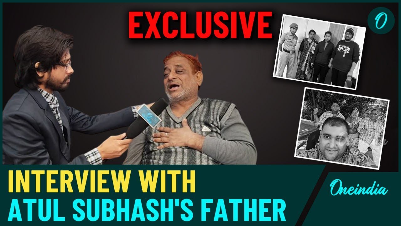 Atul Subhash: Watch the Exclusive Interview of Atul Subhash's Father ...