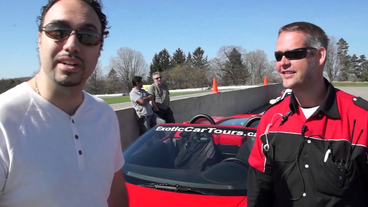 A day at the Track with Exotic Car Tours - YouTube